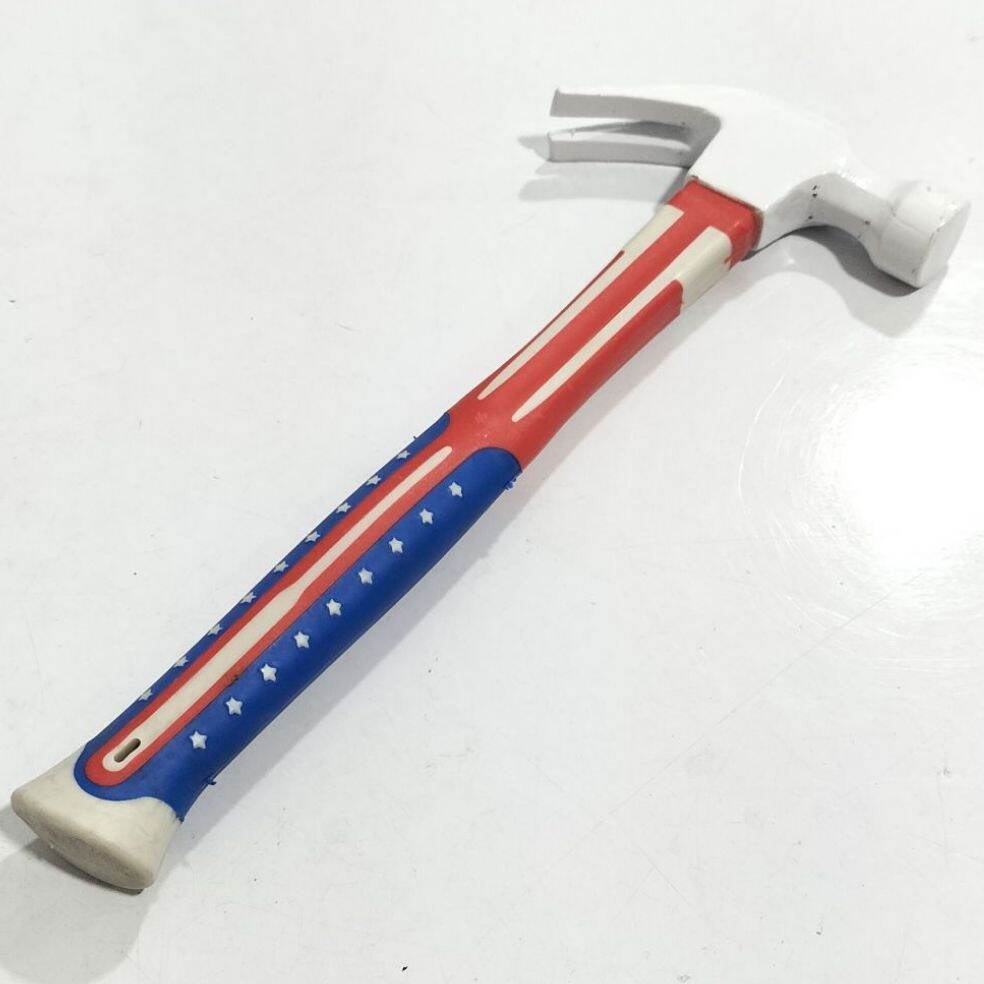 Jual Palu Kambing USA 16oz gagang Karet POLOS / Palu Martil Hammer ...