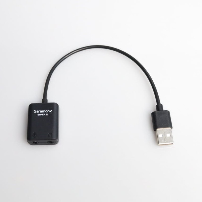 Jual Kabel Saramonic SR-EA2L (USB Sound Adapter) | Shopee Indonesia