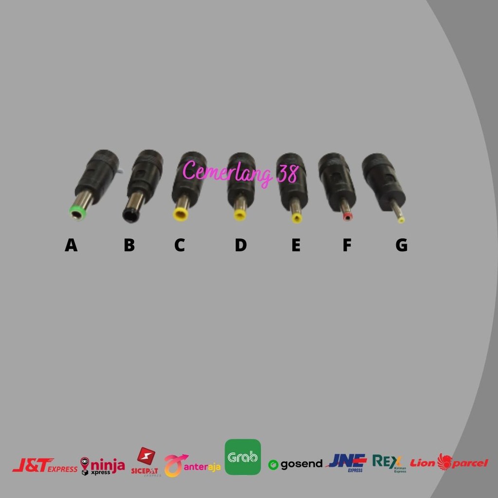 Jual Converter jack DC standard (DO:5.5mm) ke berbagai ukuran (bisa ...