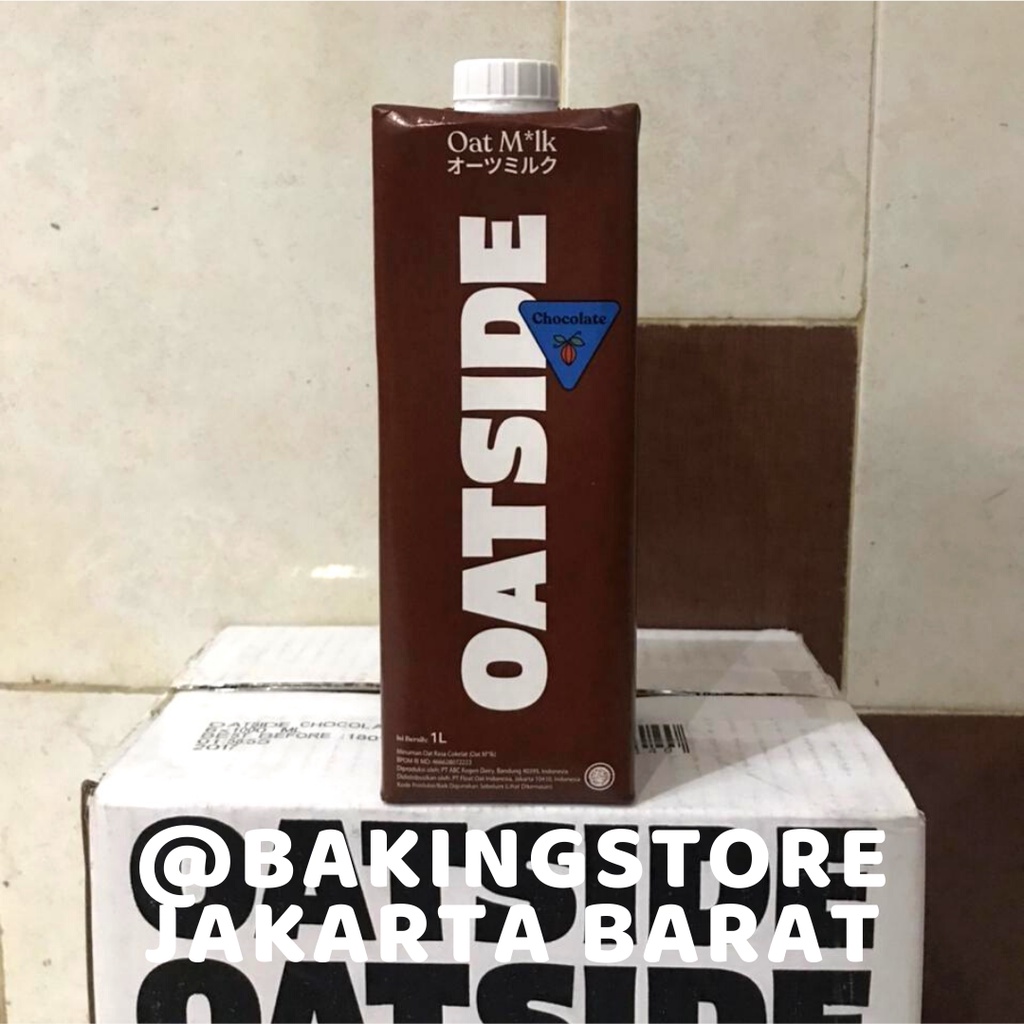 Jual Oatside Chocolate Oat Milk 1L - Susu Oat Gandum Lactose & Dairy ...