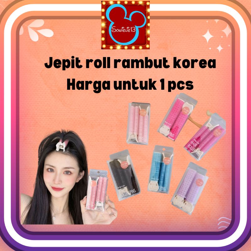 Jual Roll Rambut Jepit Korea Jepit Gulung Untuk Rambut Volume Hairstyle ...