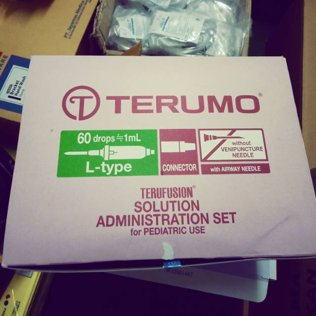 Jual BLOOD SET ANAK TERUMO / PEDIATRIC BLOOD SET / TERUMO / BLOOD SET ...