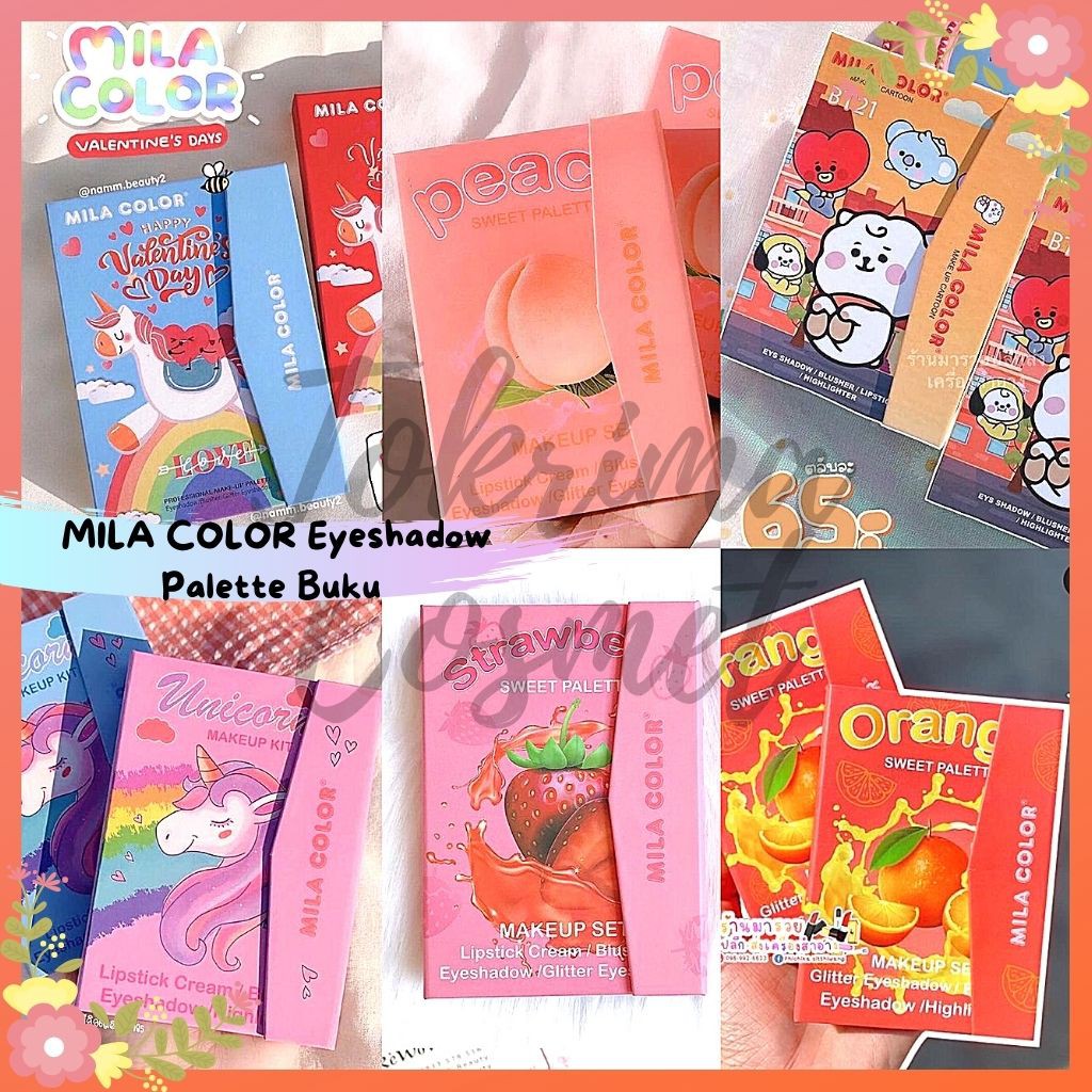Jual MILA COLOR EYESHADOW PALETTE | Shopee Indonesia