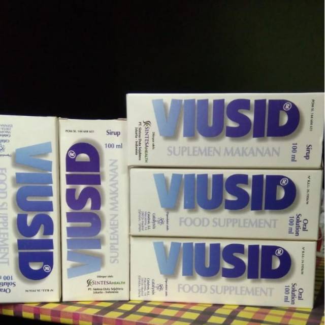 Jual Viusid liquid 100ml ( imun booster ) vitamin pencegah virus corona ...