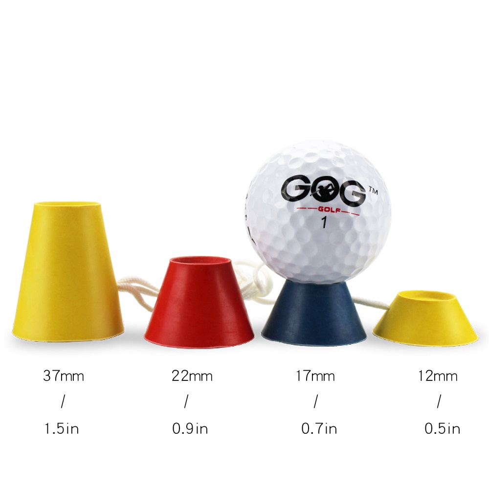 Jual Pre Order 4 In 1 Different Heights Golf Tees Golf Winter Rubber ...