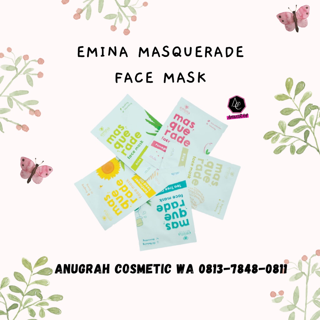 Jual EMINA MASQUERADE FACE MASK 23G | Shopee Indonesia