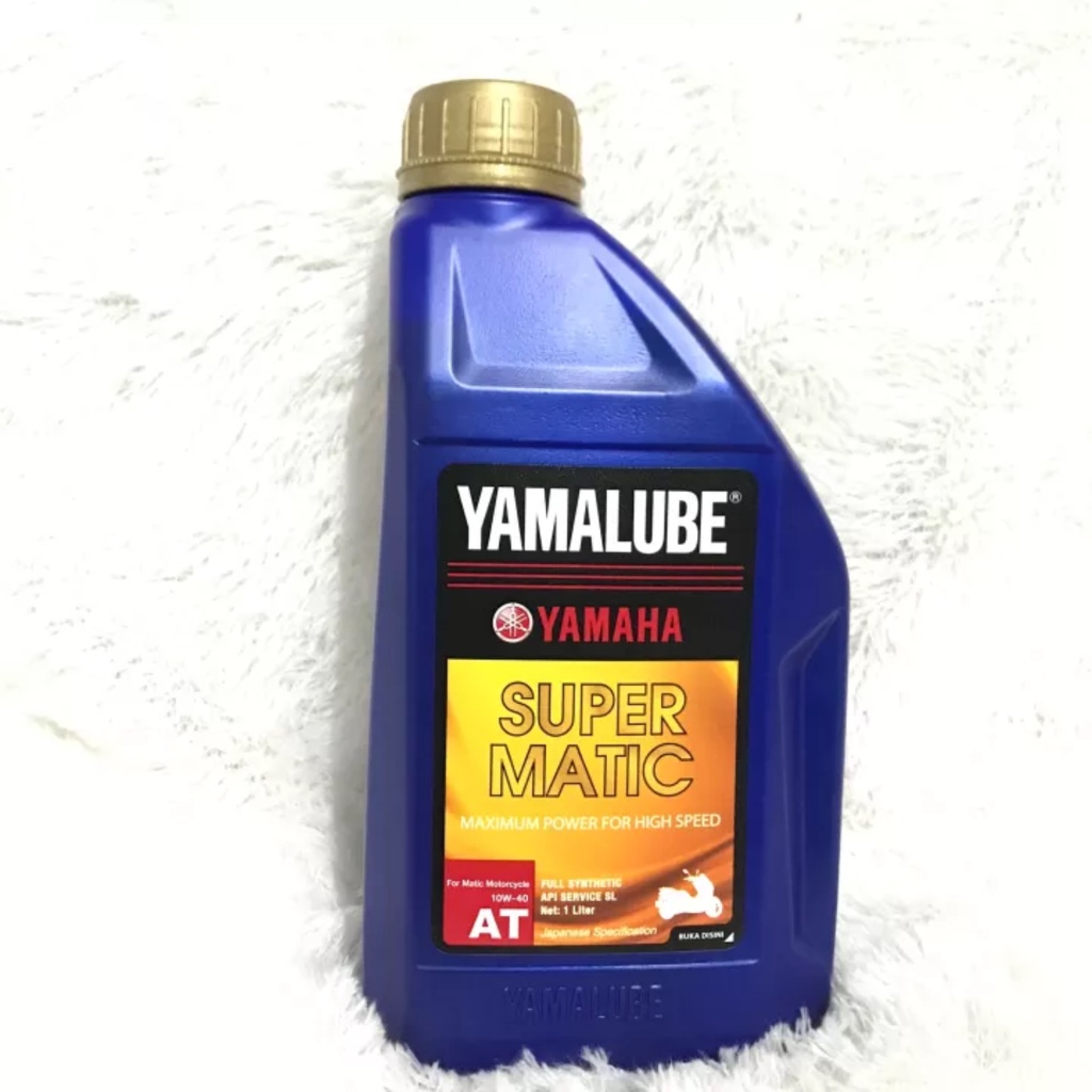 Jual Oli Yamalube Super Matic 1 Liter 10w40 4T 1000ml Oil Motor Yamaha ...