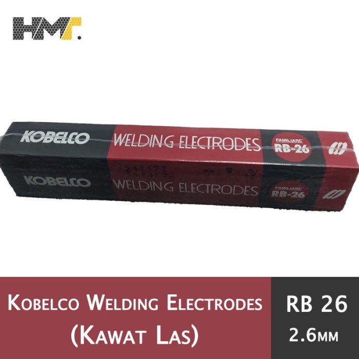 Jual Kobelco Welding Electrodes Kawat Las Listrik RB26 2.6mm 5 kg | Shopee Indonesia