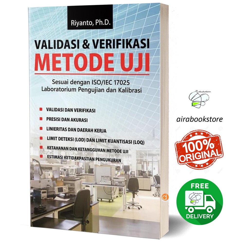 Jual Buku Validasi & Verifikasi Metode Uji Sesuai dengan ISO - DP01088A - BUKU ORIGINAL | Shopee ...