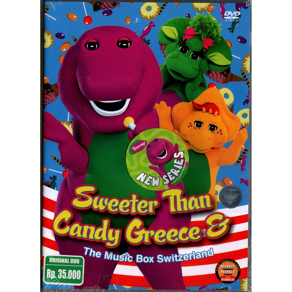 Jual DVD BARNEY SWEETER THAN CANDY GREECE (ORIGINAL) | Shopee Indonesia
