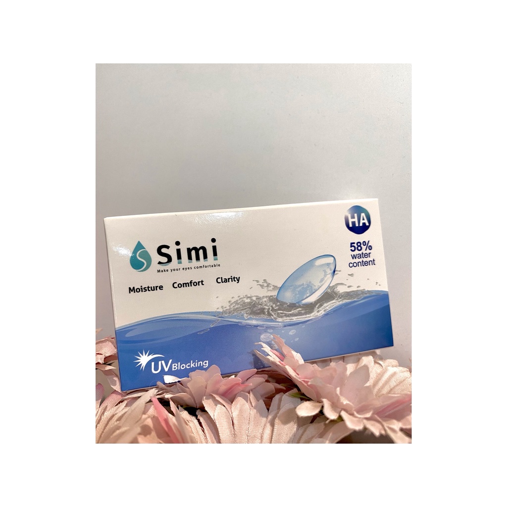 Jual SOFTLENS CLEAR / BENING by SIMI CLEAR softlens bening TRANSPARAN ...