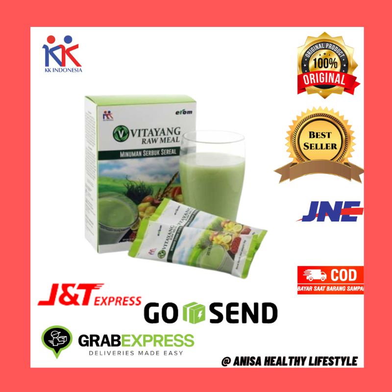 Jual Vitayang Raw Meal, Detoksifikasi Penurun Berat badan (isi 10 sachets ) | Shopee Indonesia