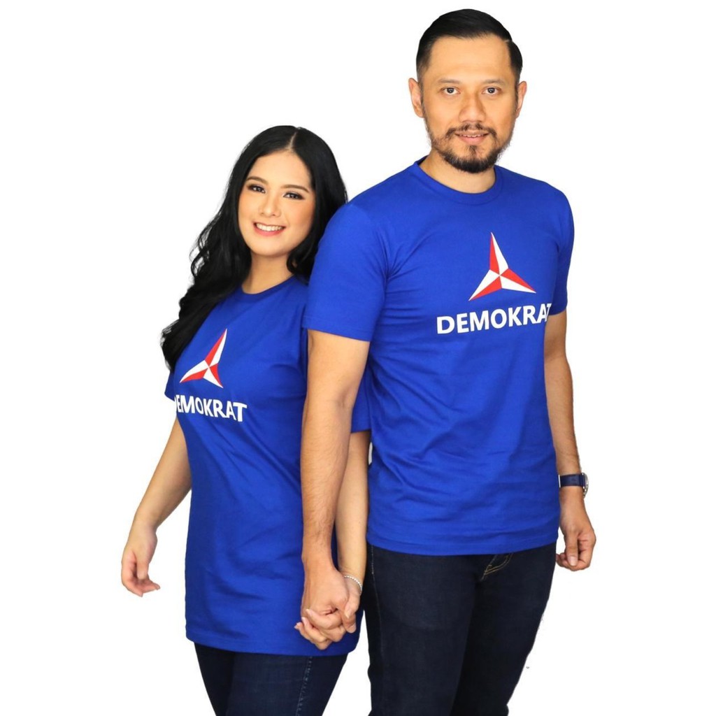 Jual KAOS PARTAI DEMOKRAT BAJU TSHIRT - kaos lambang demokrat murah ...