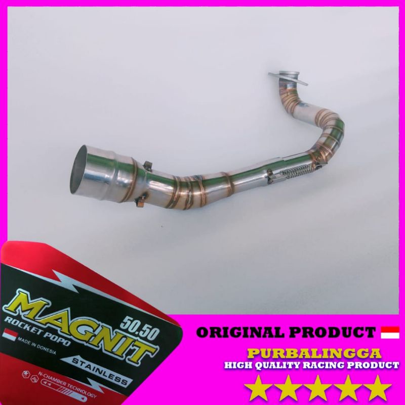 Jual Knalpot Motor Beat Scoopy New 2021 Genio full cacing stainless ...