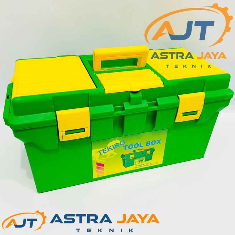 Jual TEKIRO Tool Box Plastik 560 x 278 x 270 mm / Toolbox Besar Kotak Penyimpan Perkakas Kunci ...