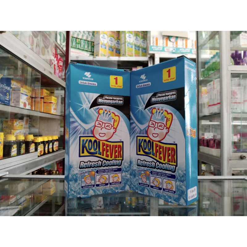 Jual KOOLFEVER KOMPRES DEMAM DEWASA 1 BOX @6 SACHET - ED 10/2025 ...