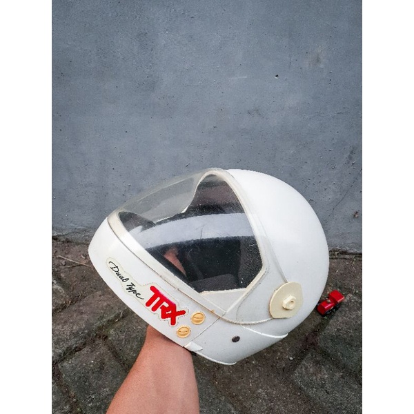 Jual helm trx helm trx lawas helm honda trx jadul | Shopee Indonesia