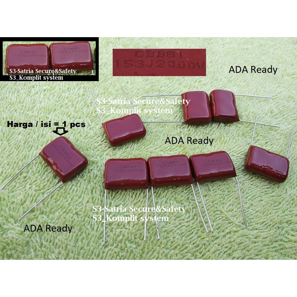 Jual Milar 153 2000V Kapasitor Mylar 153J 2000 V capacitor | Shopee ...