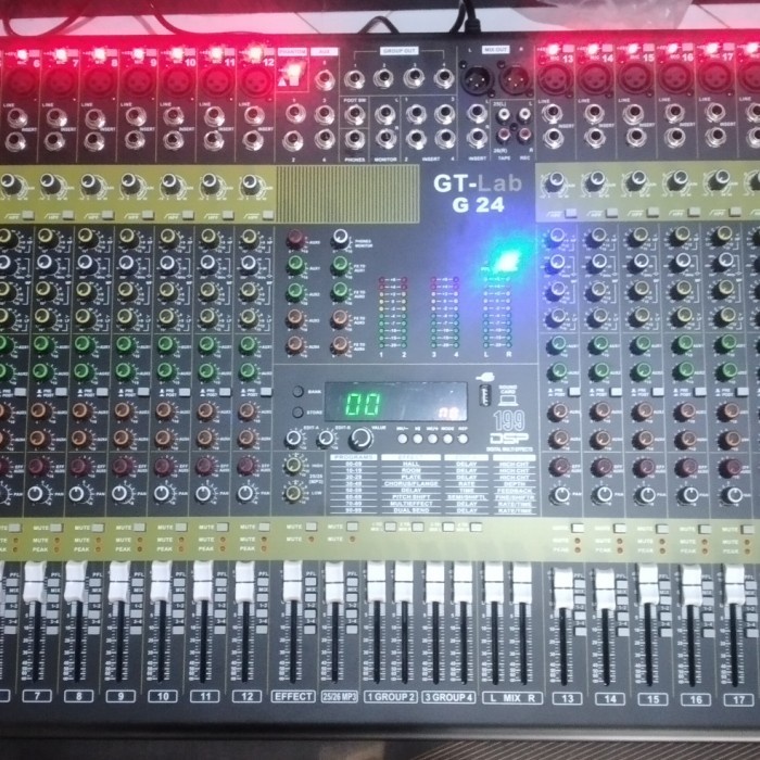 Jual mixer audio GT LAB 24 G24 channel by RDW | Shopee Indonesia