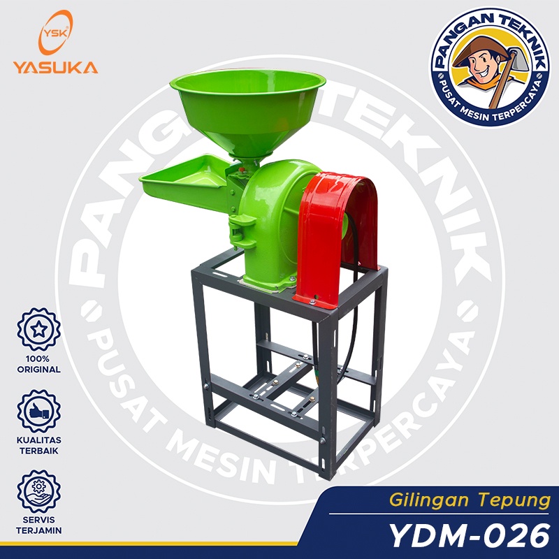 Jual MESIN GILINGAN TEPUNG | GRINDING MACHINE YDM026 YASUKA TANPA ...