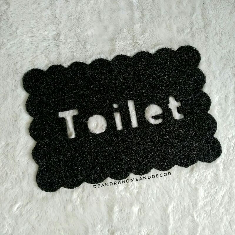 Jual Keset Letter Toilet / Keset Mie Custom | Shopee Indonesia