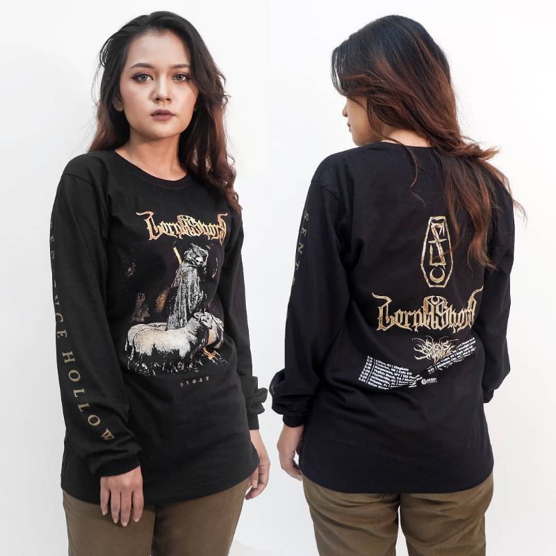 Jual Kaos Band Lorna Shore Kaos Metal Band Lengan Panjang | Shopee ...