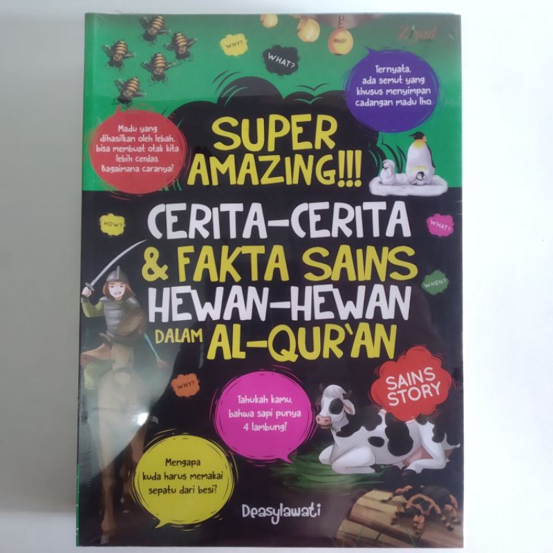 Jual Seri Buku Super Amazing!!! Cerita-cerita & Fakta Sains | Shopee ...