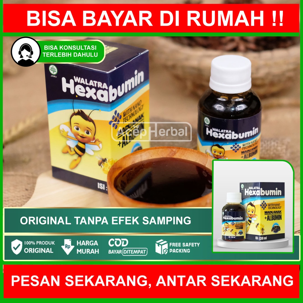 Jual Walatra HEXABUMIN - Suplemen Penambah Nafsu Makan & Berat Badan ...