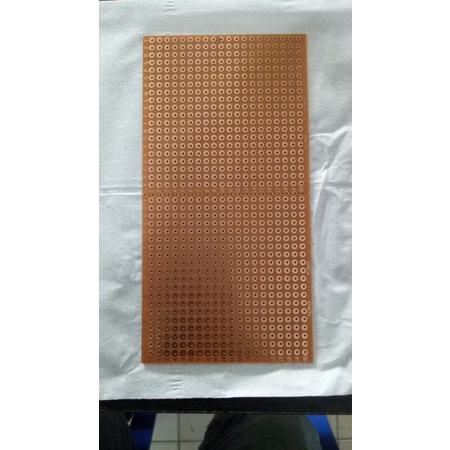 Jual Pcb Lobang / Papan Pcb Lobang transistor rangkaian elektro / pcb ...