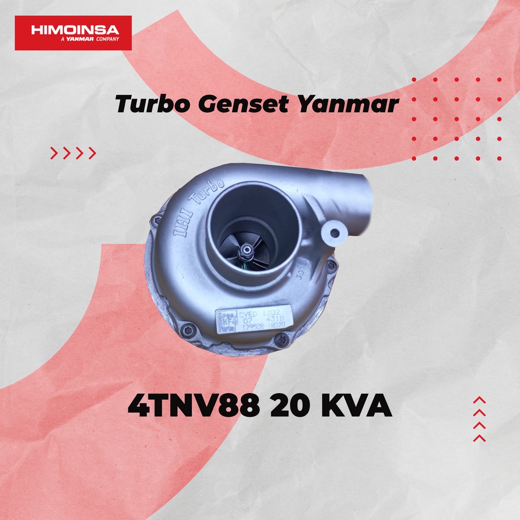 Jual Turbo Genset Yanmar 4TNV88 20 Kva | Shopee Indonesia
