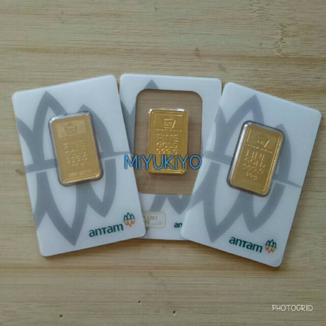 Jual logam mulia emas antam 10 gram 2019 certicard certieye kemasan ...