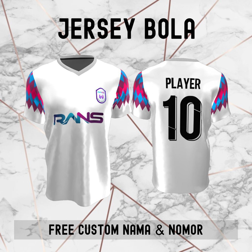 Jual Jersey RANS Cilegon FC Klub Bola Baju Kaos Custom Nama dan Nomor ...