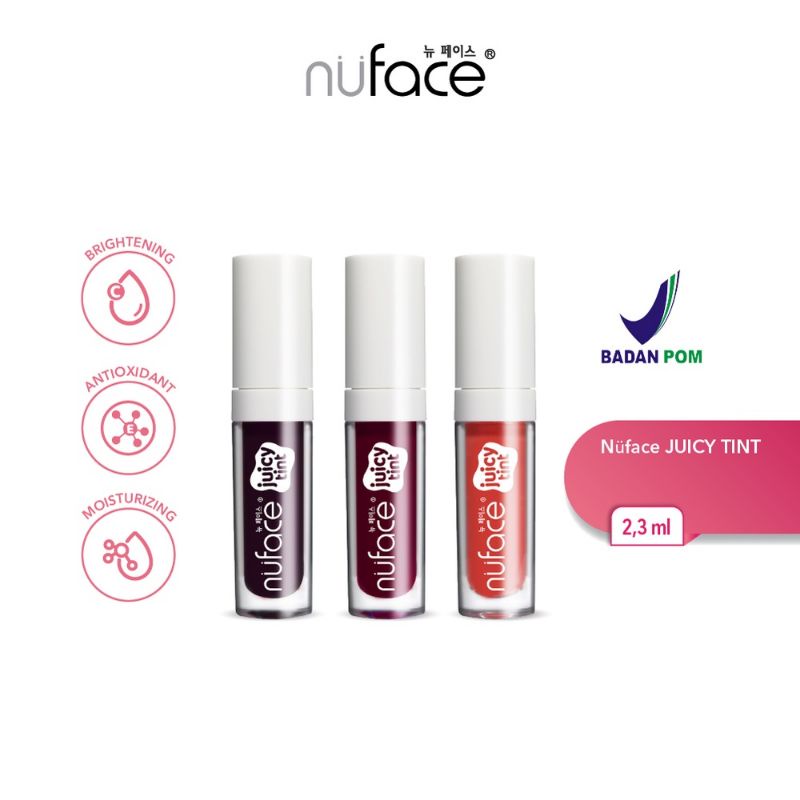 Jual Nuface Juicy Lip Tint Series | Shopee Indonesia
