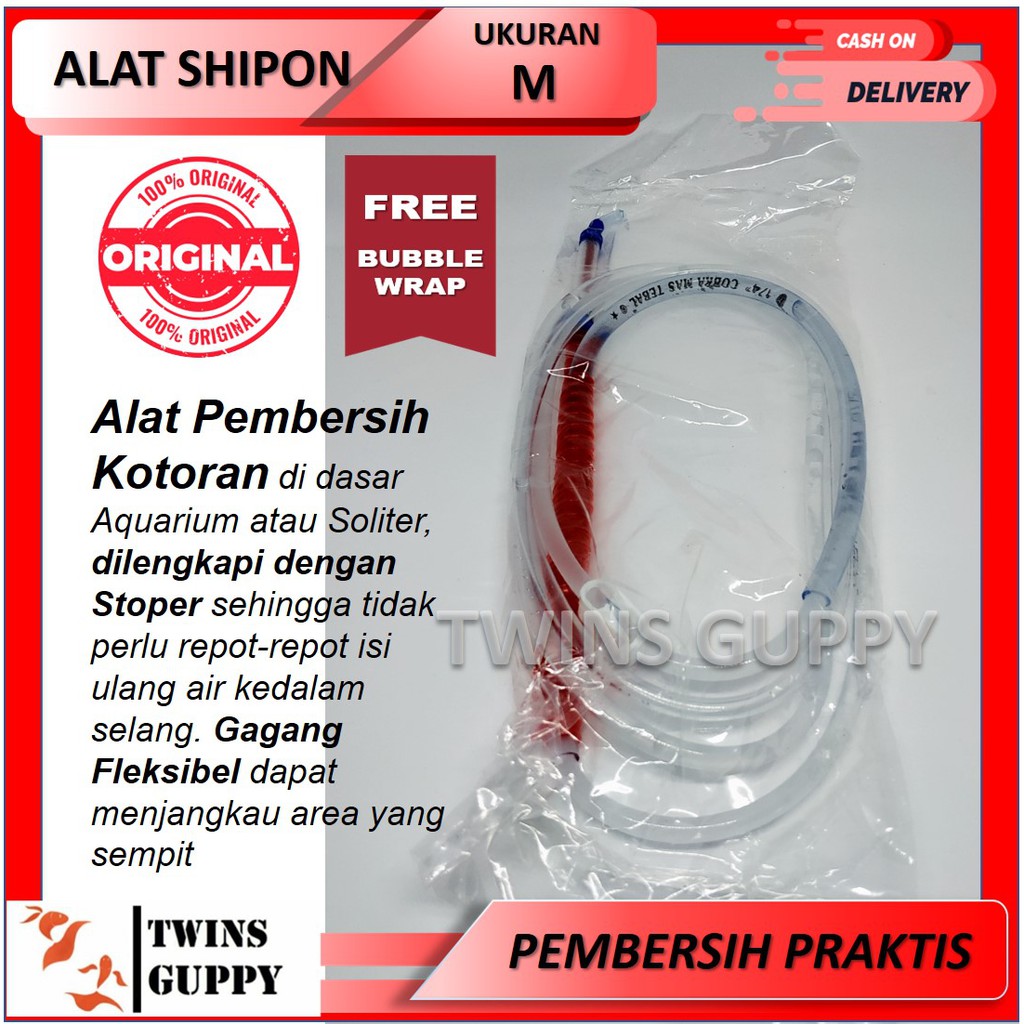 Jual ALAT SHIPON / SHIPON / SELANG SHIPON / ALAT PEMBERSIH AQUARIUM / ALAT PENYEDOT AIR / ALAT ...