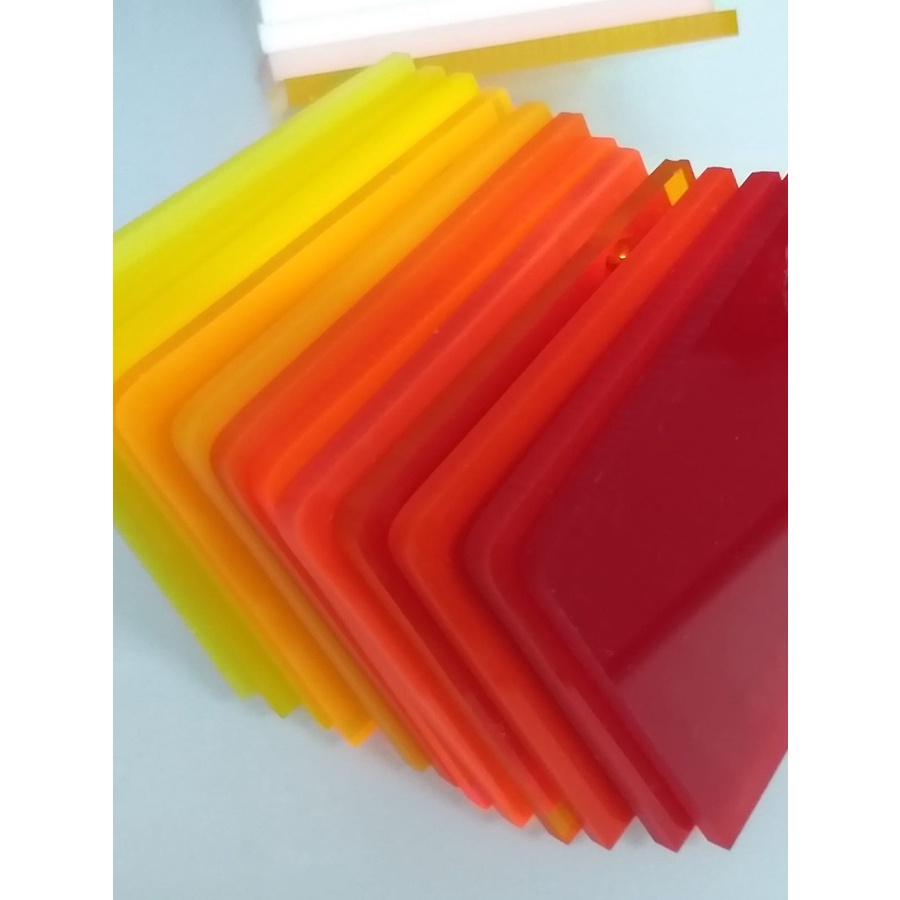 Jual ACRYLIC / AKRILIK WARNA MERAH HITAM 3MM | Shopee Indonesia