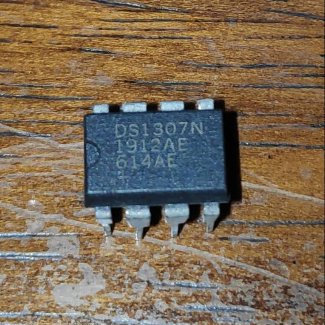 Jual IC DS1307 DS1307N RTC DIP DIP-8 serial I2C real time clock | Shopee Indonesia
