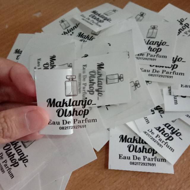 Jual Stiker Label Nama Transparan Full Color Custom - tendigraphia ...