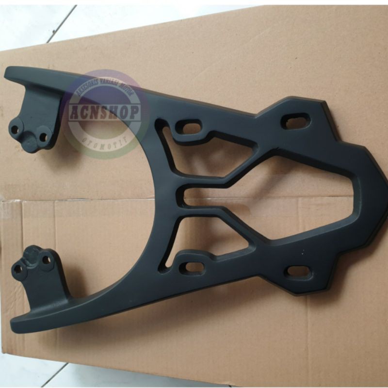 Jual BREKET BRACKET BOX MOTOR GENIO SCOPY SCOOPY FI - BLACK | Shopee ...