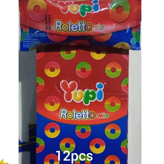 Jual Yupi Roletto Mix (12) | Shopee Indonesia