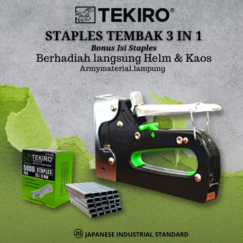 Jual JUAL STAPLES TEMBAK 3 IN 1 6-14mm GT-SG1672 ORIGINAL TEKIRO / 3 IN ...