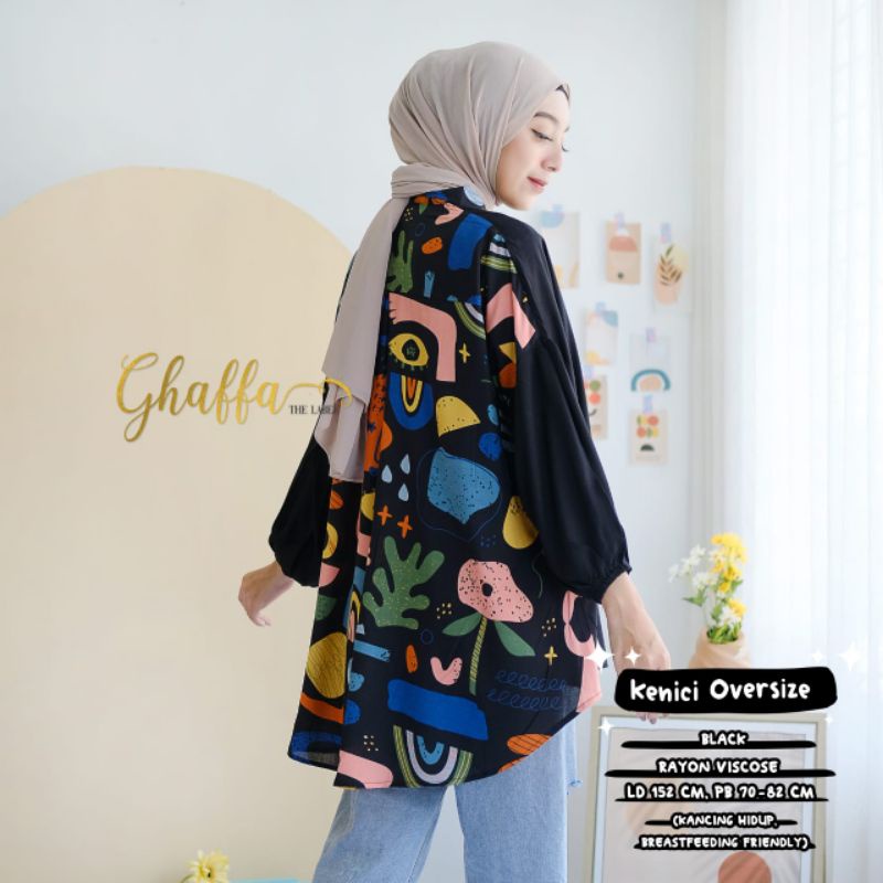 Jual KENICI OVERSIZE BY GHAFFA | Shopee Indonesia