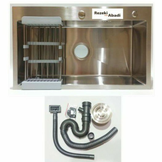 Jual Kitchen Sink Valpra 7545 Stainless Sus304 - Sink model Bolzano ...