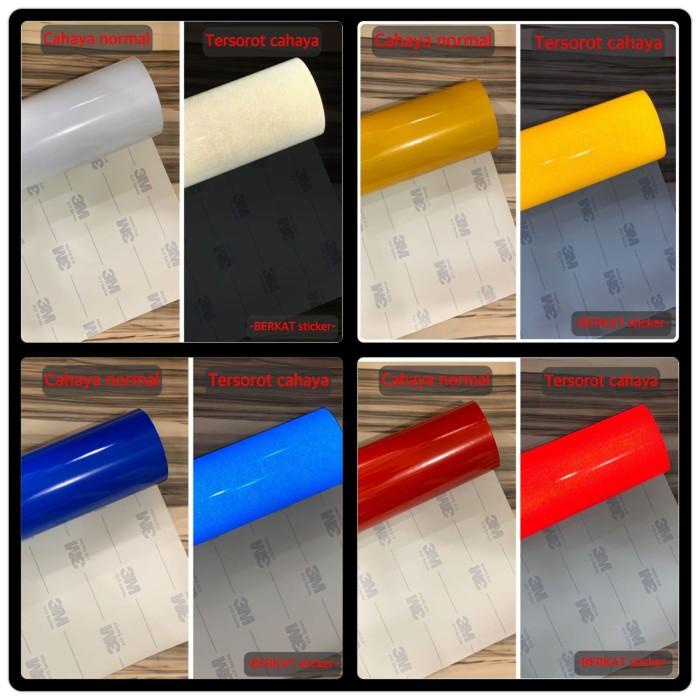 Jual 3M SCOTCHLITE REFLECTIVE STICKER 60x100cm stiker skotlet reflektif ...