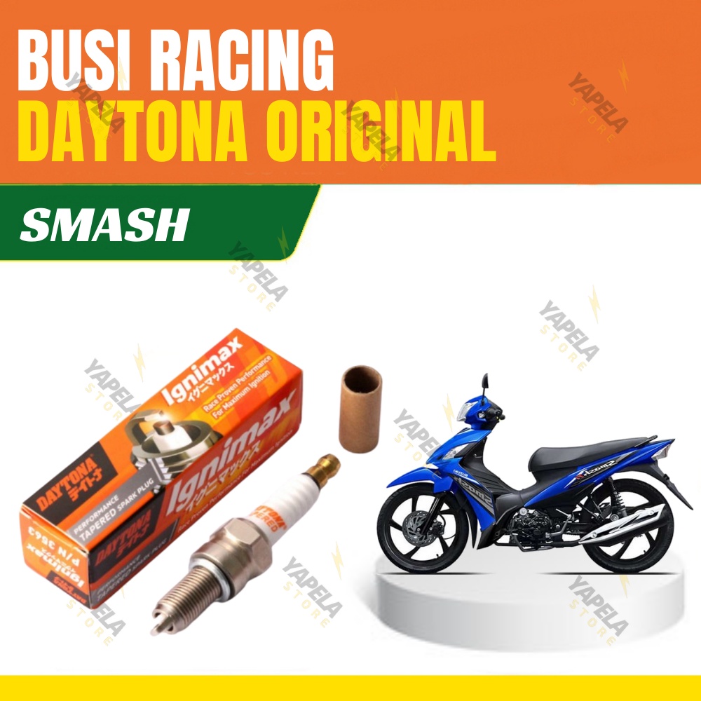 Jual busi racing smash iridium daytona original 3391 | Shopee Indonesia