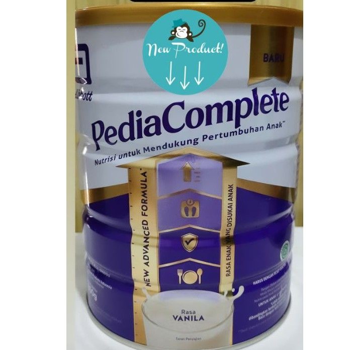 Jual Pedia Complete PediaComplete Pediasure Complete Vanila 850gr | Shopee Indonesia
