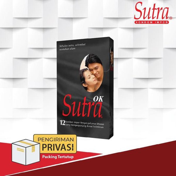 Jual KONDOM SUTRA OK HITAM - KEMASAN PRIVASI - ISI 3 12 24 | Shopee ...
