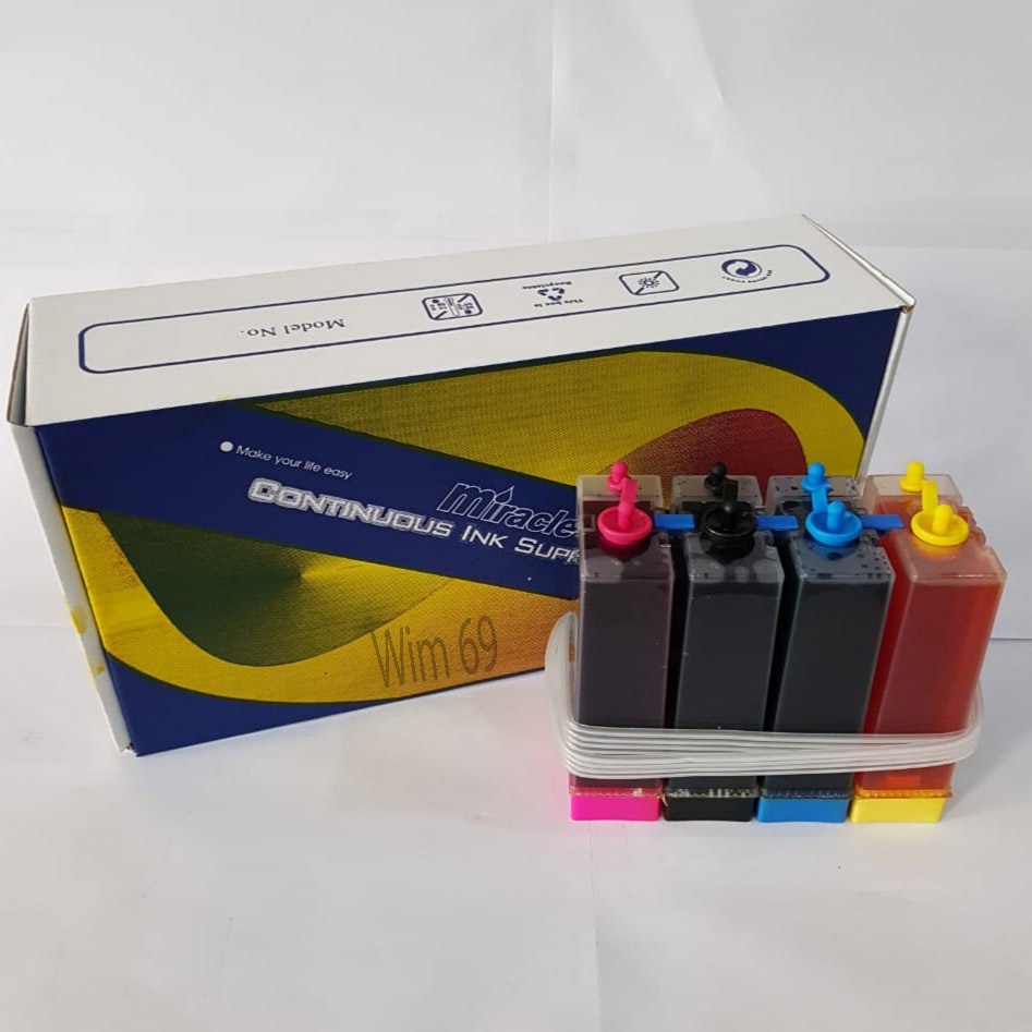 Jual Infus Canon / Ciss Canon / Tinta Infus Canon Miracle 4warna 100ml ...