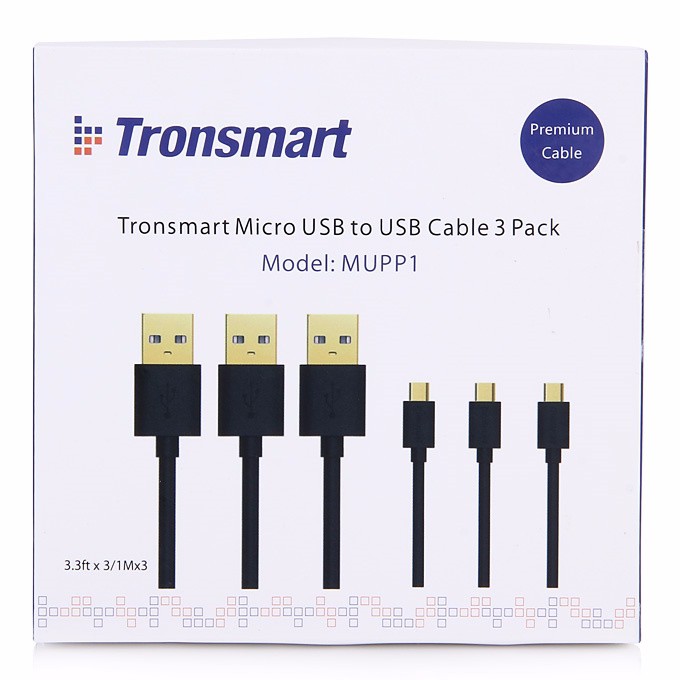Jual Tronsmart Kabel Fast Charging Micro USB 1 Meter to USB 2.0 ...