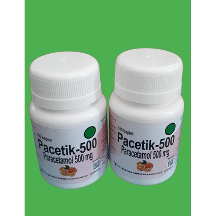 Jual PACETIK 500 PER BOTOL ISI 100 KAPLET (KAPLET) | Shopee Indonesia