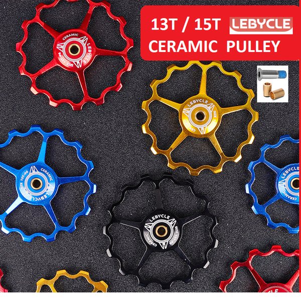 Jual PULLEY CERAMIC 13 T 15 T LE BYCLE RD 13T 15T SEALED BEARING JOCKEY ...
